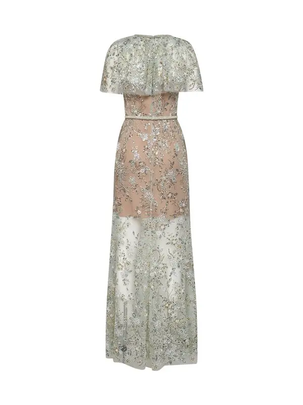 SELF-PORTRAIT Round Neck Dress