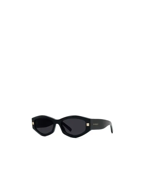 Givenchy Logo-print Oval-frame Sunglasses
