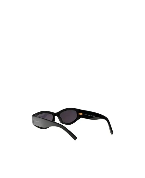 Givenchy Logo-print Oval-frame Sunglasses