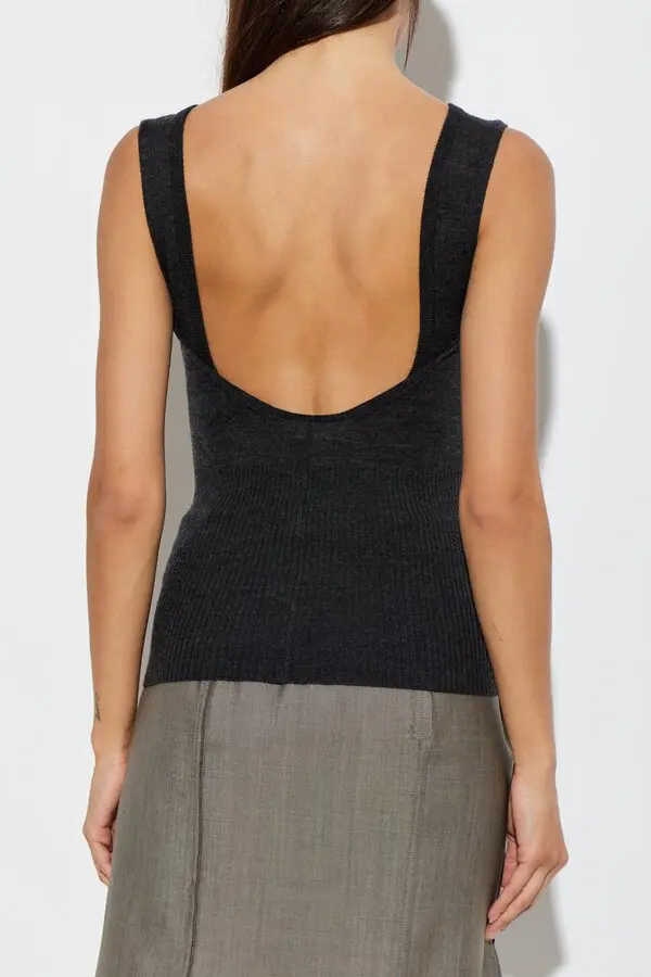 Victoria Beckham V-neck Knitted Vest