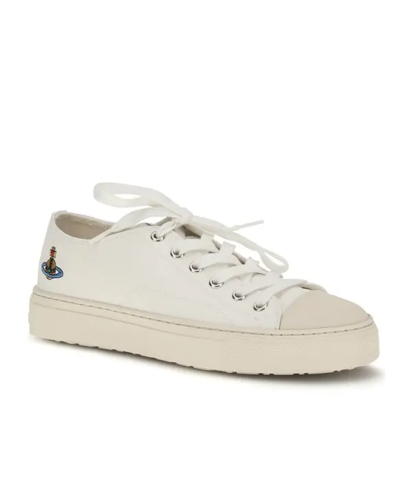 VIVIENNE WESTWOOD Orb Embroidered Low-top Sneakers