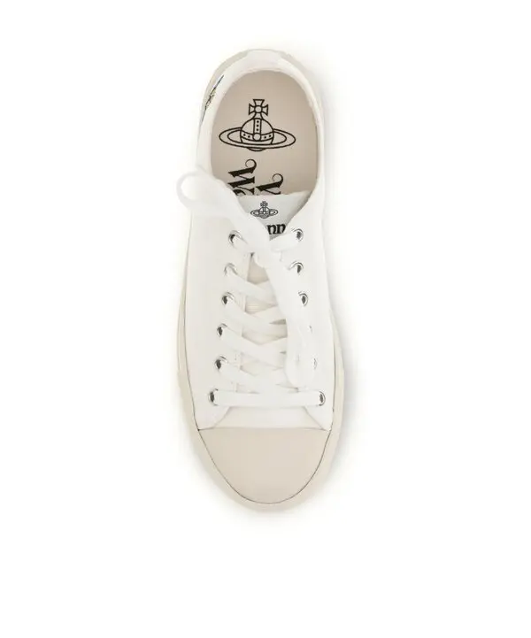 VIVIENNE WESTWOOD Orb Embroidered Low-top Sneakers