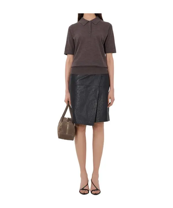 LOULOU STUDIO Short-sleeved Polo Shirt
