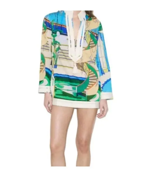 Tory Burch Printed Tory Tunic
