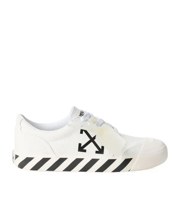 Off-White Vulcanized Low-top Sneakers - White/black