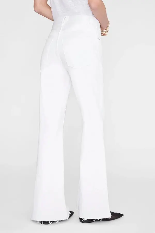 ANINE BING Wyatt Raw-cut Denim Jeans