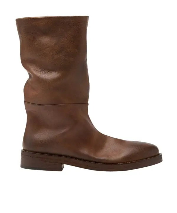 Marsèll Leather Boots - Basalt