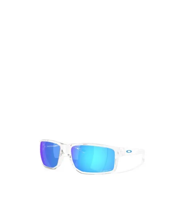 Oakley Gibston Xl Rectangular Frame Sunglasses - Transparent