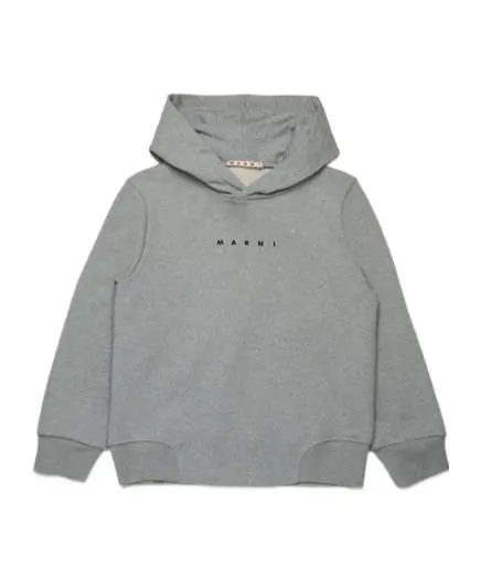 Marni Cotton Hoodie - Grey