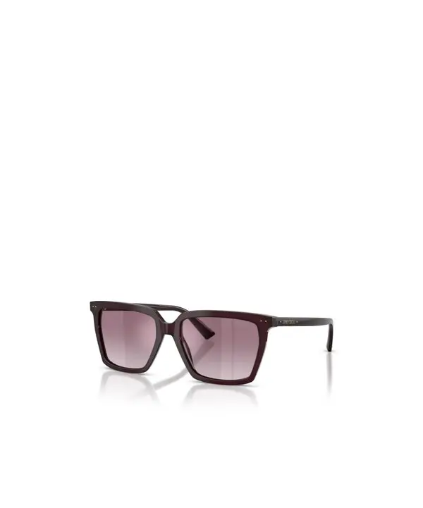 JIMMY CHOO Geometric Frame Sunglasses