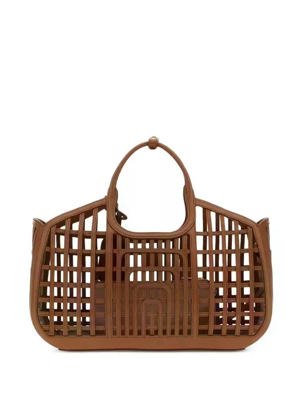 Miu Miu Archive 2009 Cage-effect Tote Bag