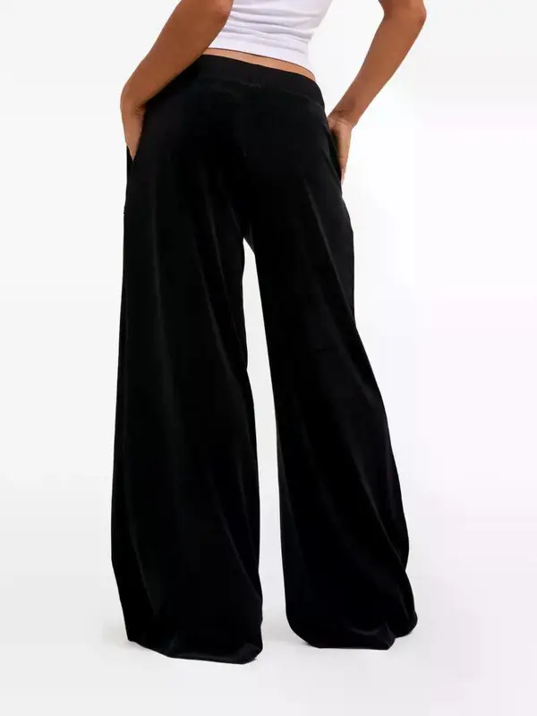 Juicy Couture Velour Wide-leg Track Pants