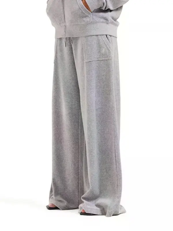 Juicy Couture Wide-leg Velour Track Pants