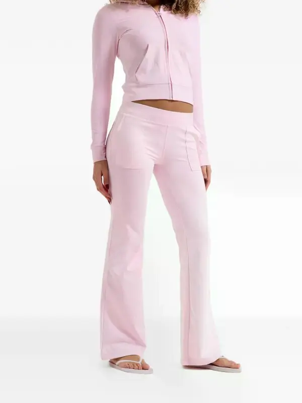 Juicy Couture Cherry Blossom Low-rise Track Pants