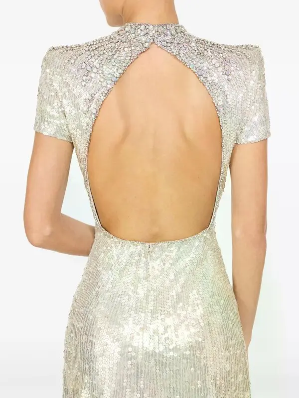 Jenny Packham Tala Embellished Mini Dress