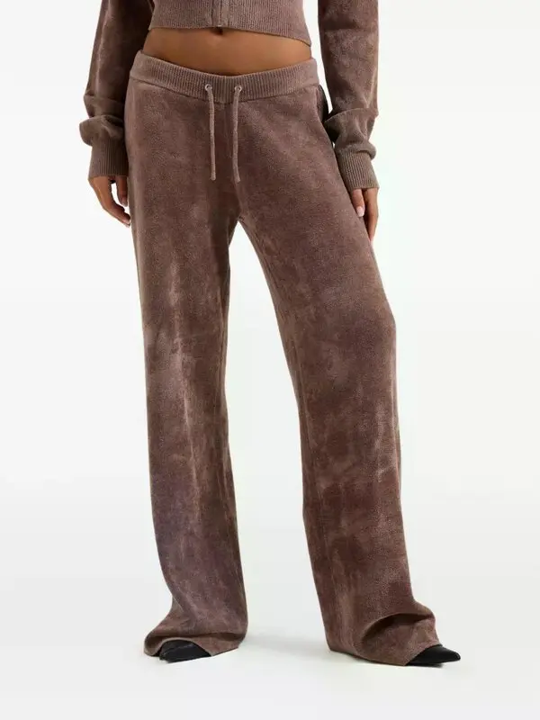 Juicy Couture Luxe Straight-leg Track Pants