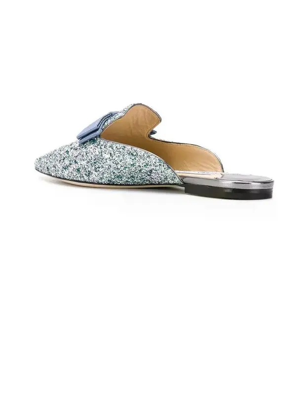 JIMMY CHOO Galaxy Flat Mules
