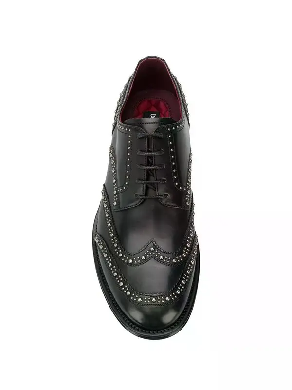 Dolce & Gabbana Studded Derby Shoes