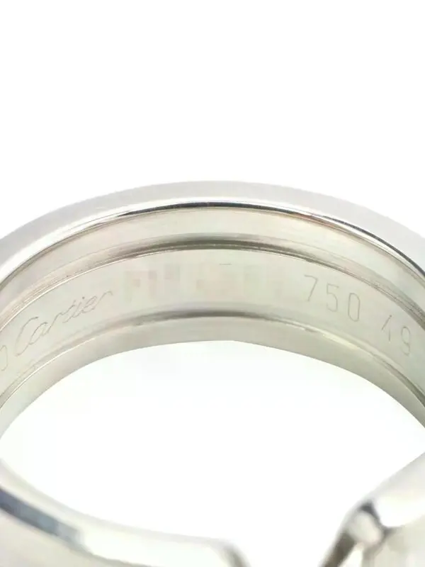 Cartier C2 Ring In 18k White Gold - Silver