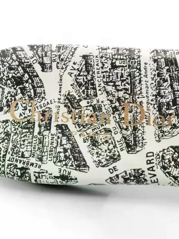 Dior Dway Canvas Slide Sandals