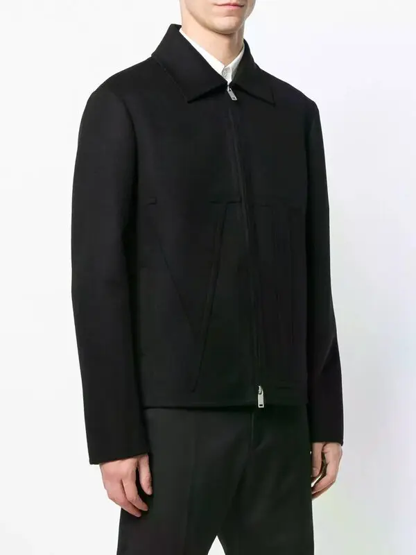 Valentino Garavani Vltn Virgin Wool-cashmere Blend Jacket