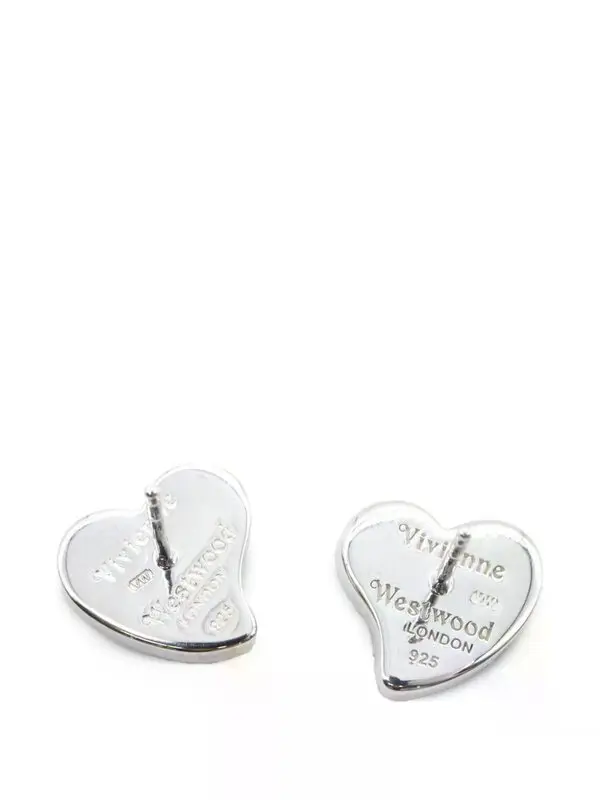 VIVIENNE WESTWOOD Orb Heart Earrings