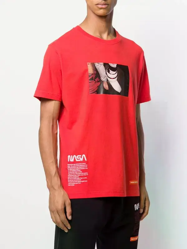 Heron Preston Contrast Print T-shirt