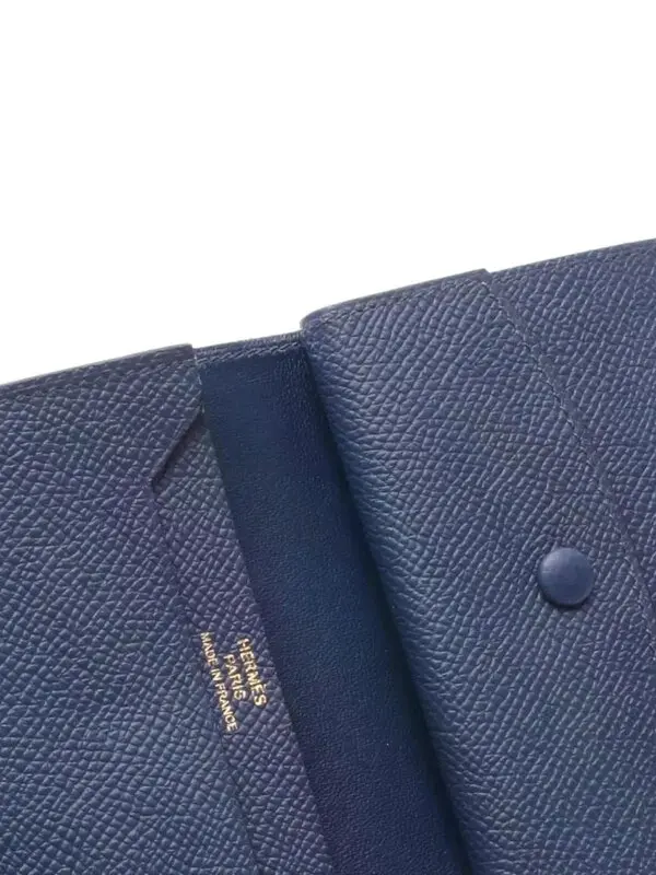Hermès 2023 Mini Bleu De Plus Card Case