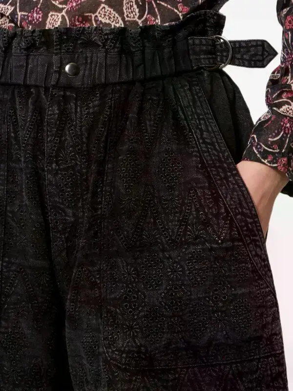 MARANT ETOILE Kisha Broderie Anglaise Shorts