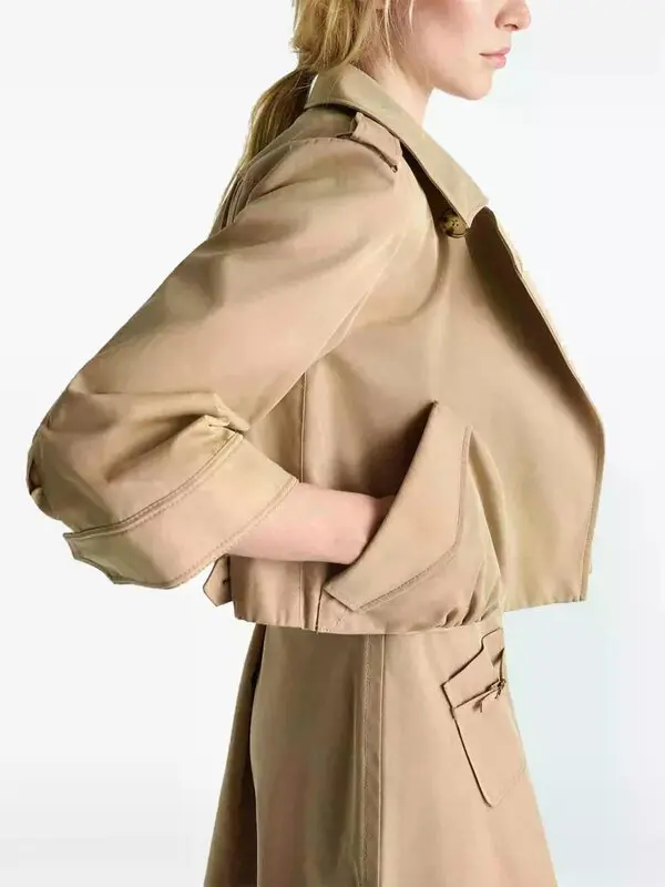 Dorothee Schumacher Beige Cropped Jacket