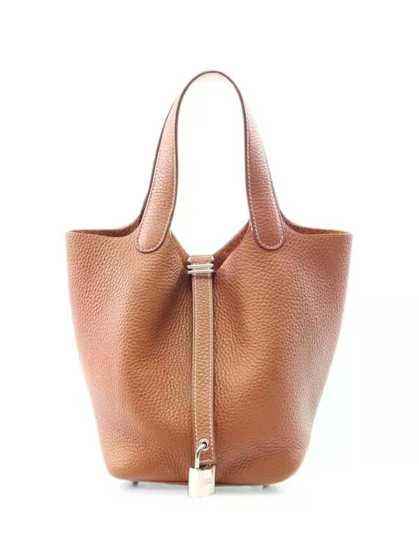 Hermès 2020 Picotan Lock Tote Bag - Neutrals