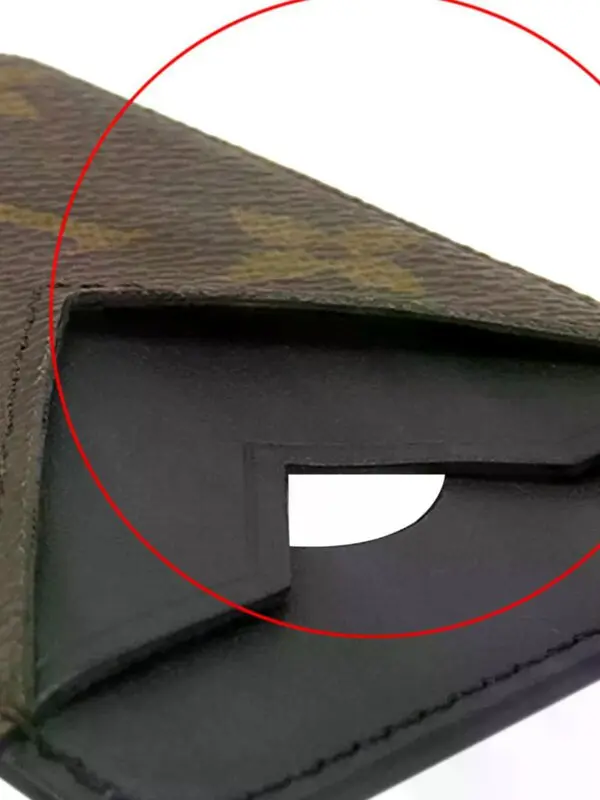 LOUIS VUITTON 2024 Monogram Macassar Magnetic Card Holder