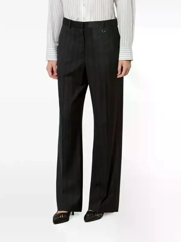 Isabel Marant Étoile Noanda Wool Plaid Wide-leg Trousers