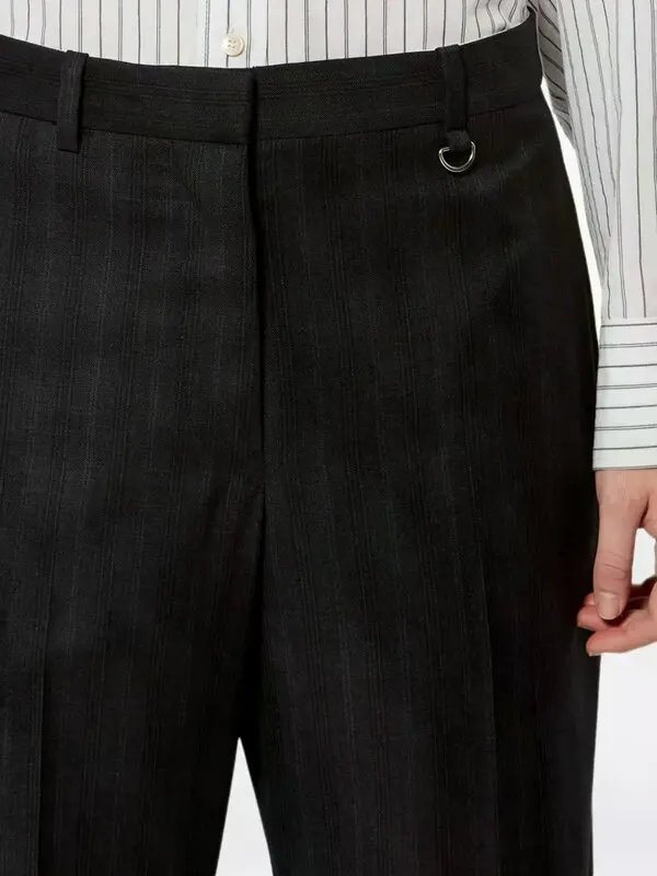 Isabel Marant Étoile Noanda Wool Plaid Wide-leg Trousers