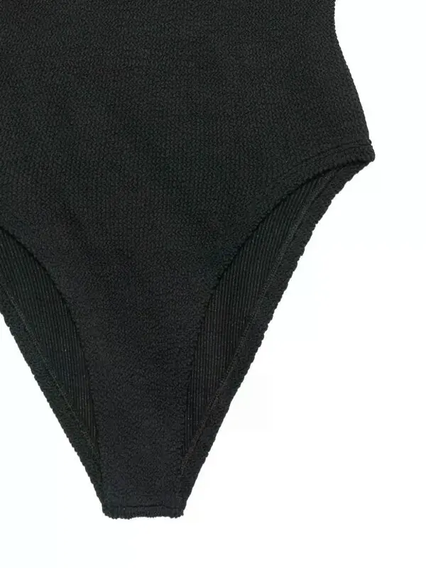 Hunza G Crinkle-effect Strapless Swimsuit