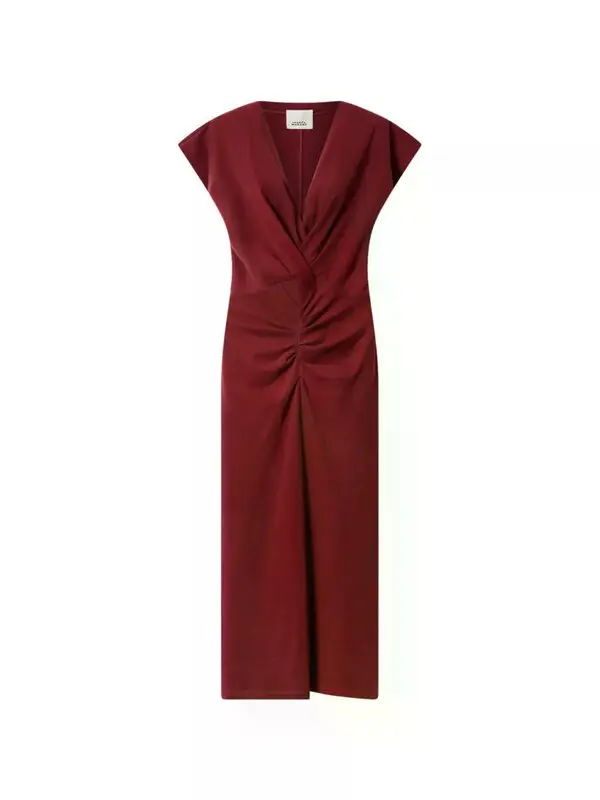 Isabel Marant Étoile Nadra Draped Dress - Red