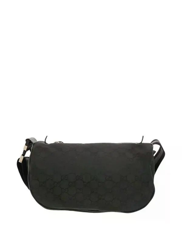 Gucci Gg Nylon Web Belt Bag - Black