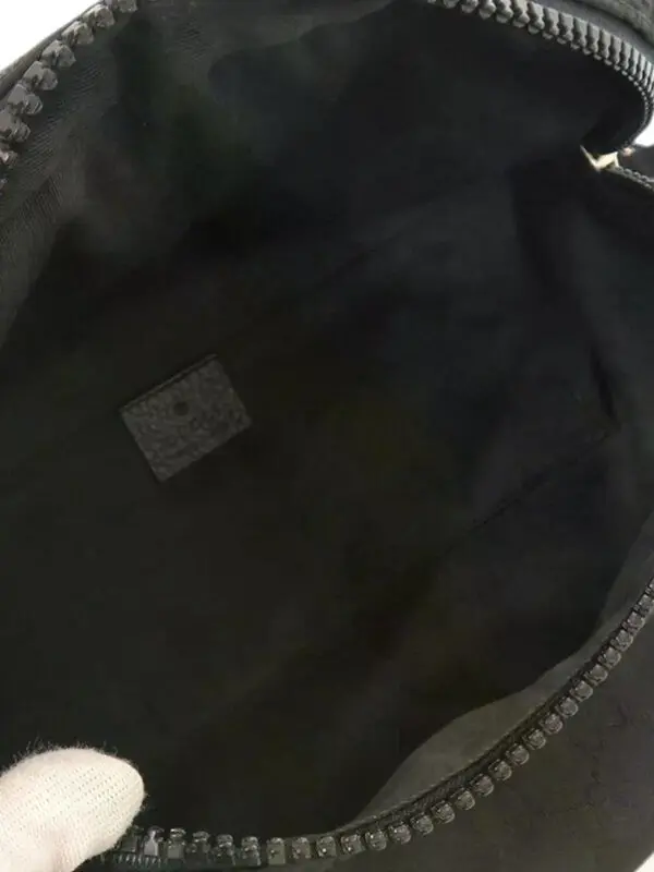 Gucci Gg Nylon Web Belt Bag - Black