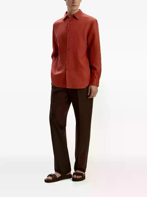 12 STOREEZ Buttoned Linen Shirt
