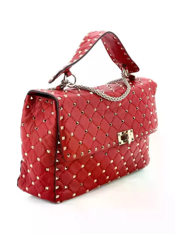 Valentino Garavani Rockstud Spike Flap Quilted Leather Shoulder Bag