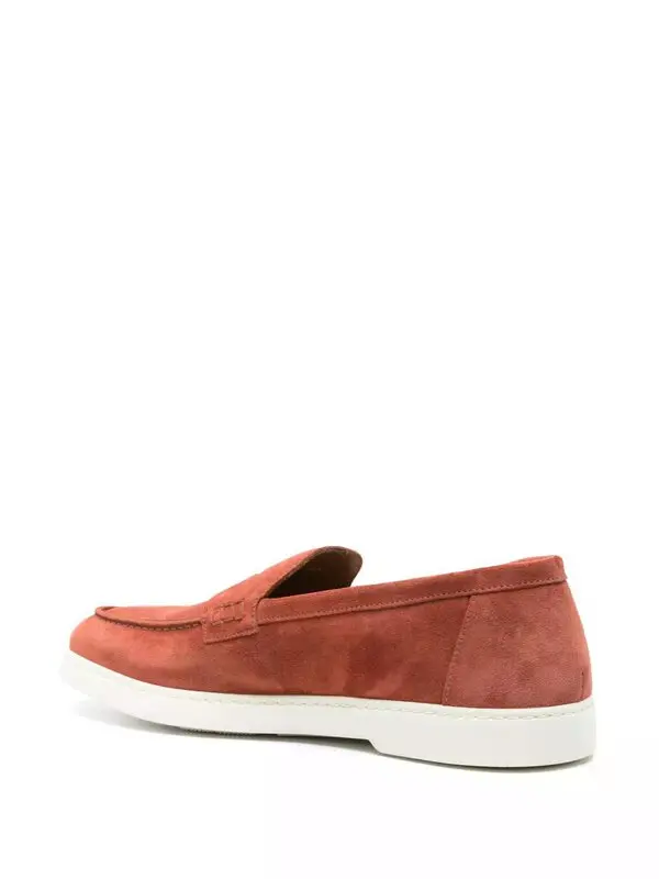 DOUCAL'S Suede Penny Loafers