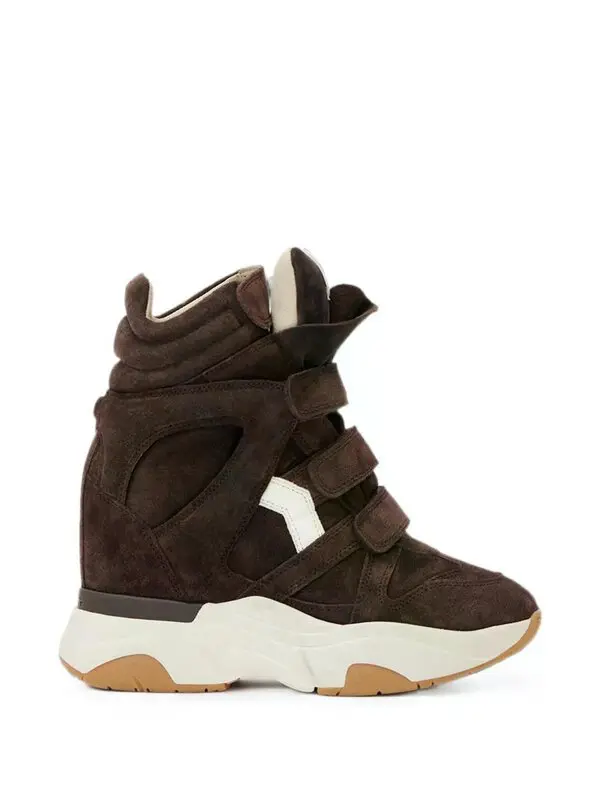 Isabel Marant Étoile Balskee Suede Sneakers - Brown