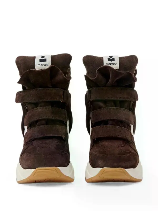 Isabel Marant Étoile Balskee Suede Sneakers - Brown