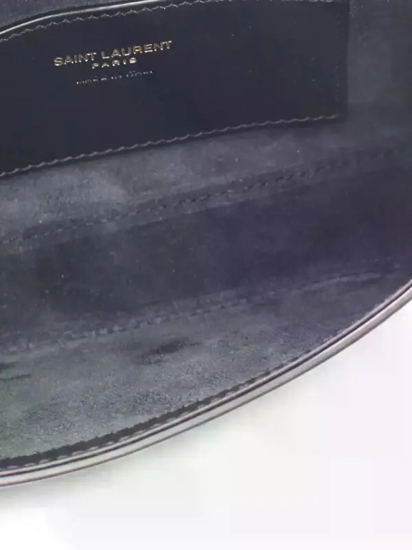 Saint Laurent Le 5 À 7 Leather Tote Bag - Black