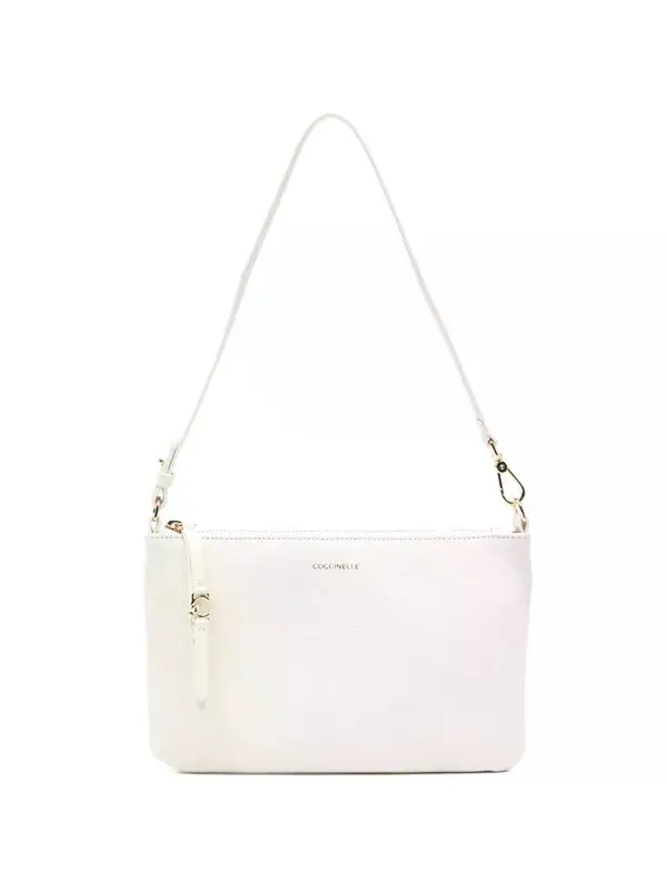 COCCINELLE Mini C-easy Grained Clutch Bag - Neutrals