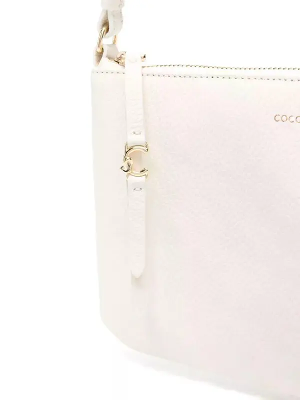 COCCINELLE Mini C-easy Grained Clutch Bag - Neutrals