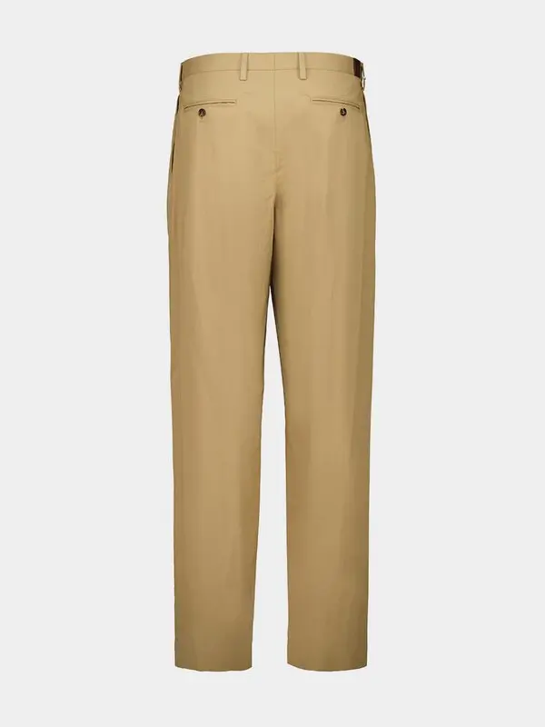 Dior Two Pleat Pocket Viscose Trousers