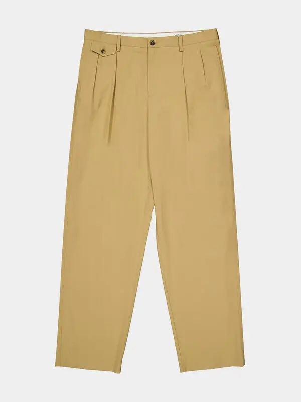 Dior Two Pleat Pocket Viscose Trousers