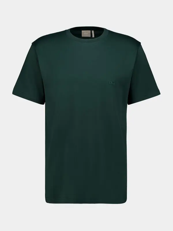 Dior T-shirt S/s Cotton - Green