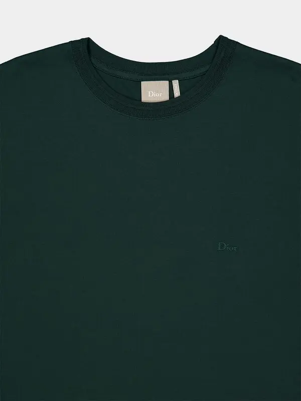 Dior T-shirt S/s Cotton - Green